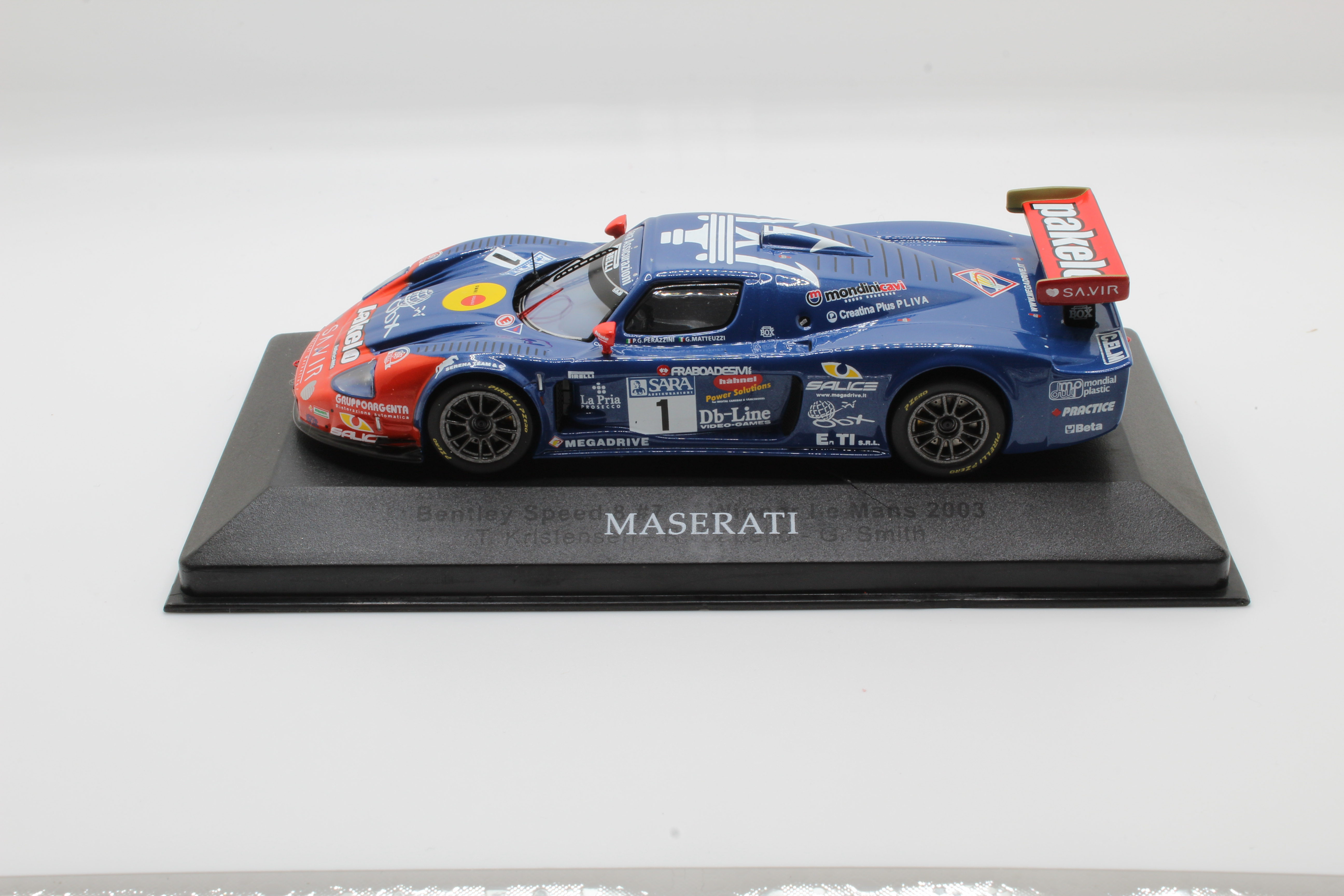 Maserati MC12 (2005) 1/43 Misano GT scale by Ixo Models - CarModelZone